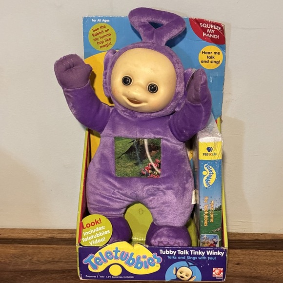 Play Along | Toys | Vintage 204 Play Along Teletubbies Tubby Talk Tinky ...